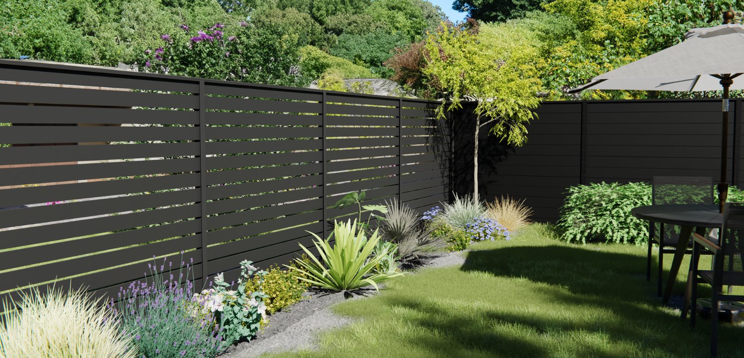Fence panels from DuraPost. Composite Fencing and Aluminium Fencing ...