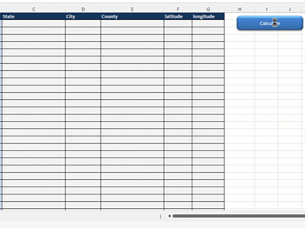 Zip Code Lookup Information tool in Excel – Excel Distance Calculators