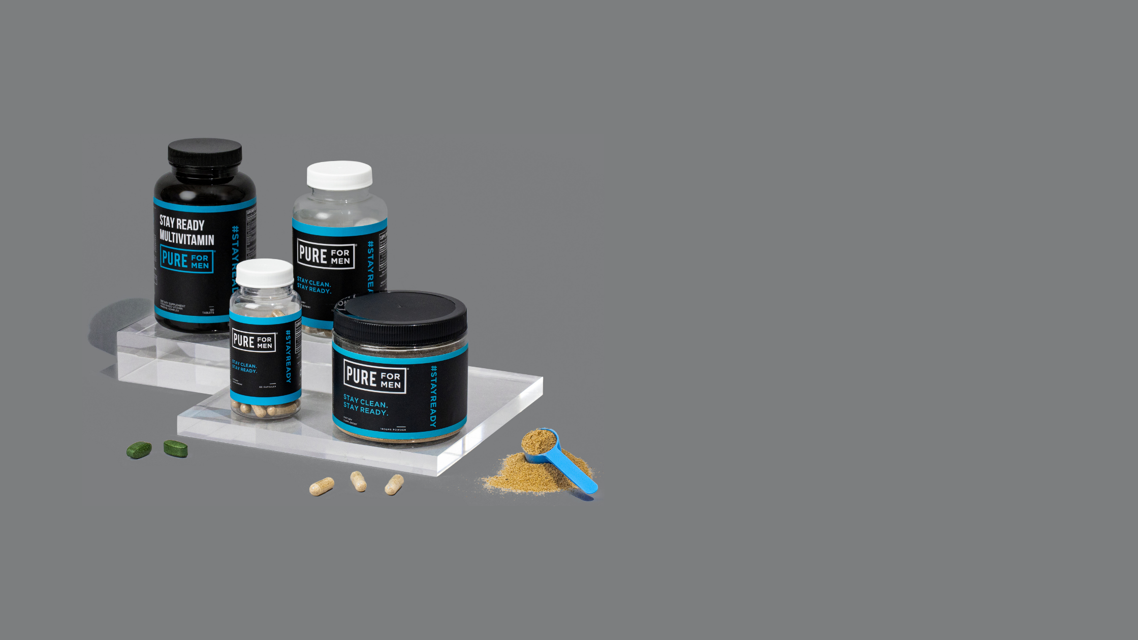 Supplements | Premium Fiber & Digestive Wellness Supplements - Pure for Men