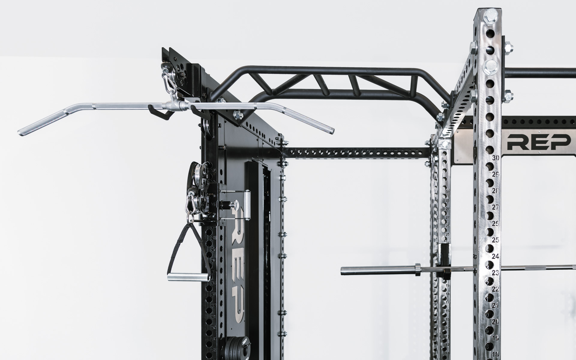 Adonis™ - Cable Tower with Rack Attachment | REP Fitness