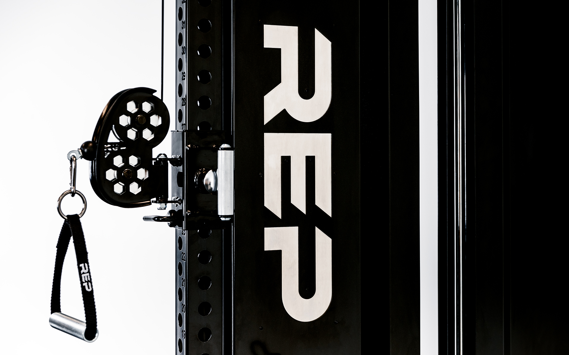 Adonis™ - Cable Tower with Rack Attachment | REP Fitness