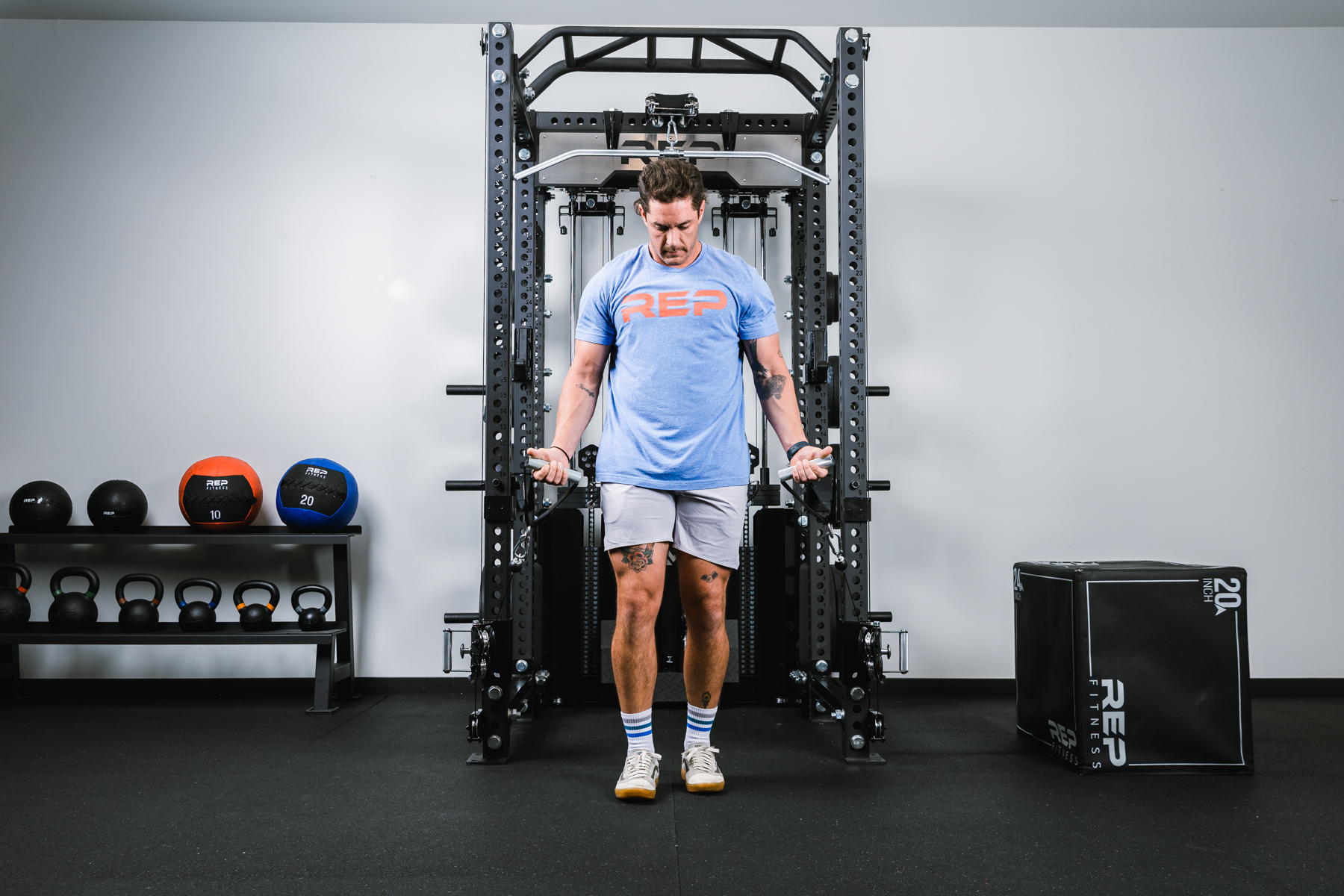 Ares™ - 2.0 Cable Machine Attachment | REP Fitness