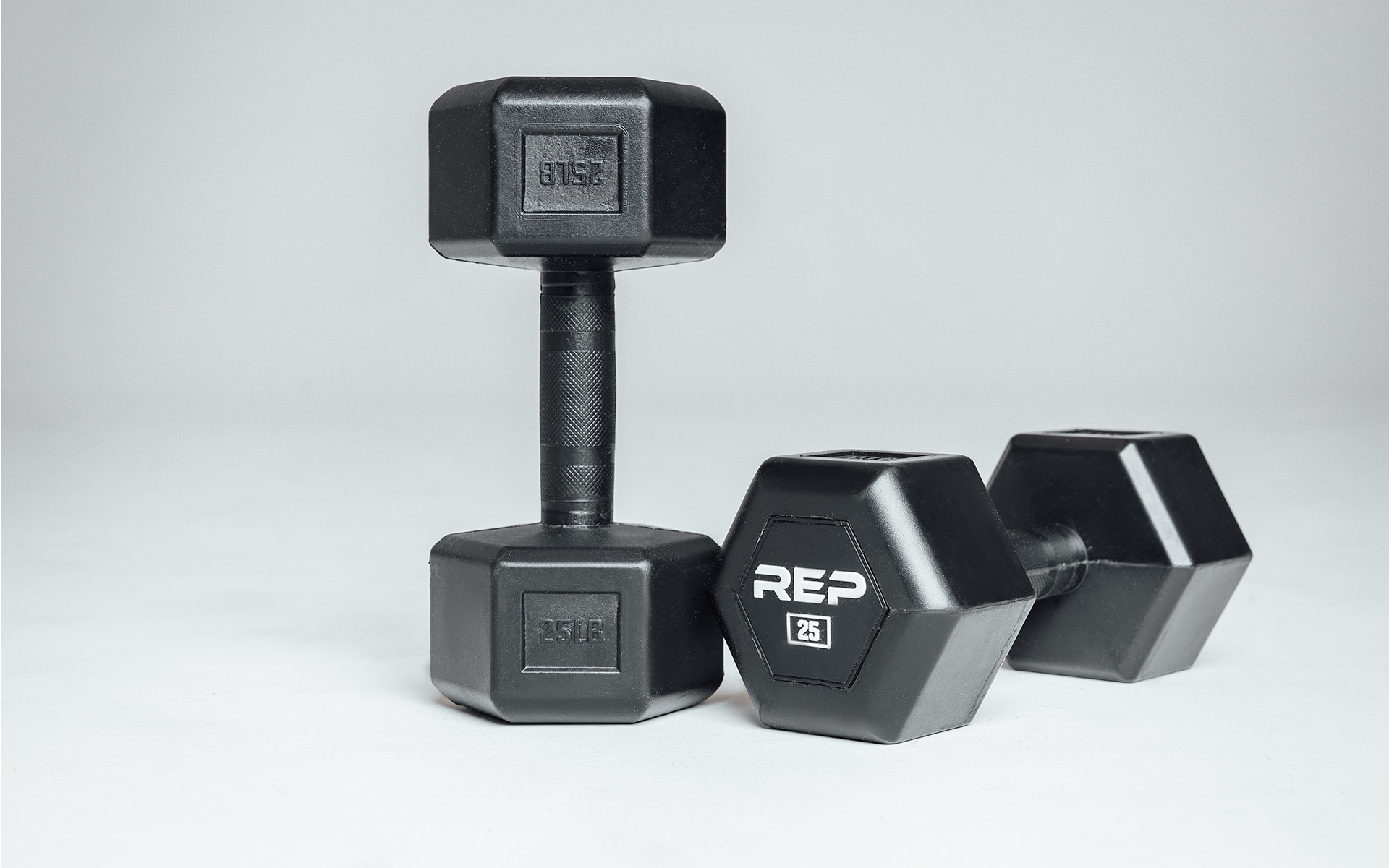 Rubber Coated Dumbbells | REP Fitness | Weightlifting