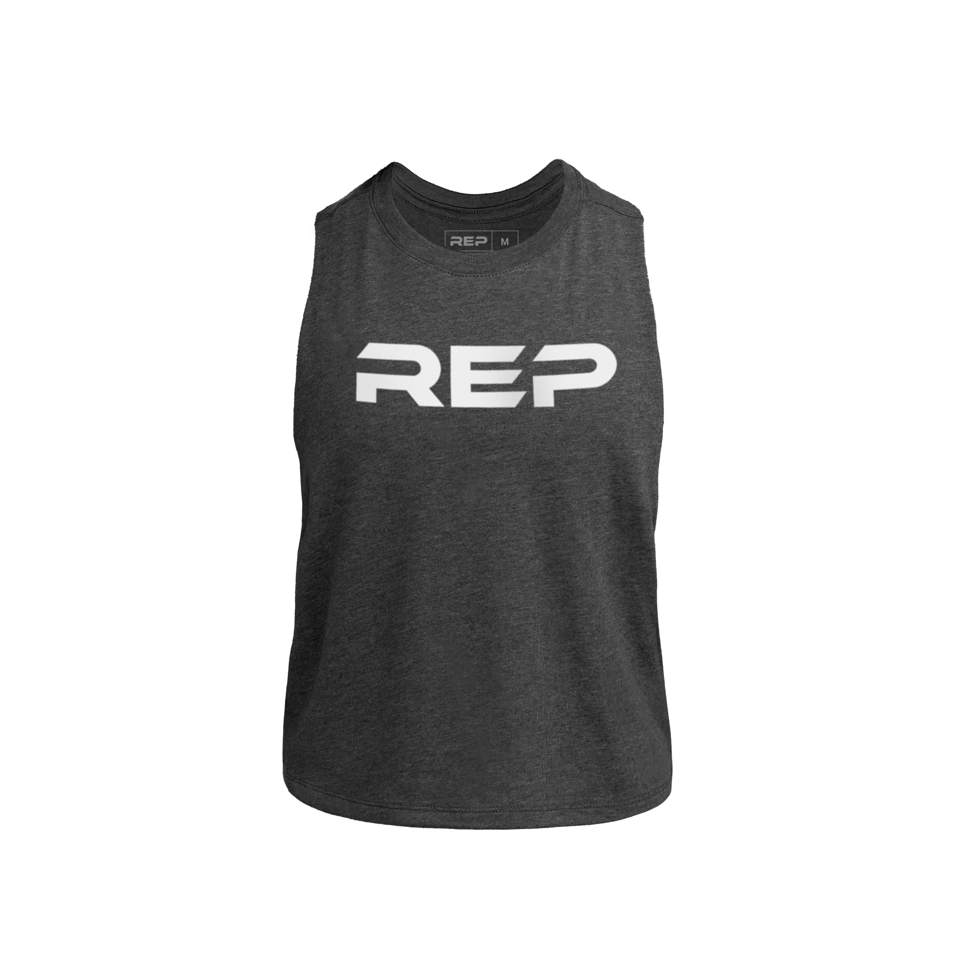 Women's Daily Driver Cropped Dual-Blend Tank | REP Fitness