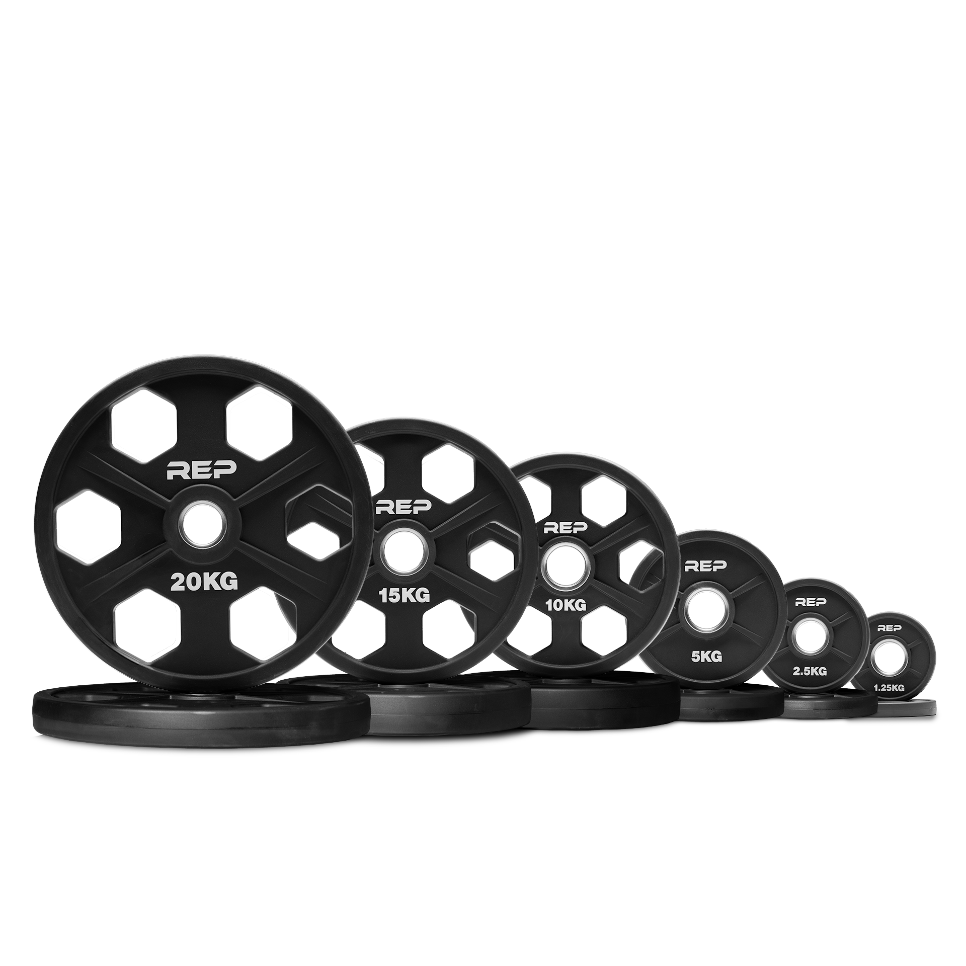 Equalizer™ Urethane Coated Plate Sets (KG) | REP Fitness