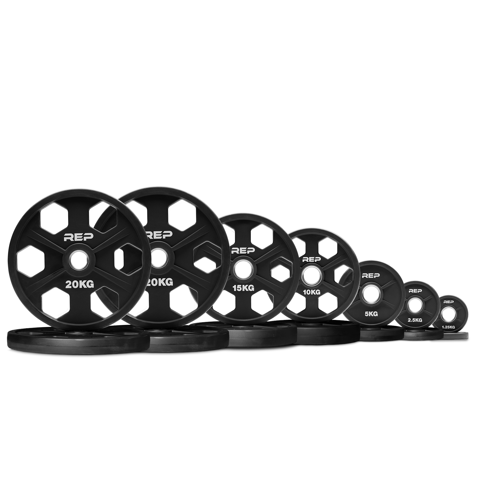 Equalizer™ Urethane Coated Plate Sets (KG) | REP Fitness