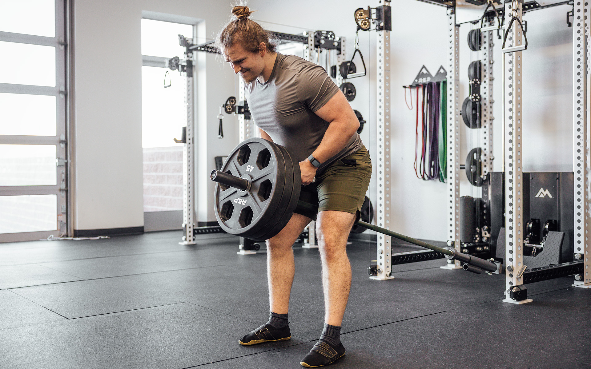 REP® x Kleva Built® Atlas™ Close-Grip Cable and Landmine Attachment ...