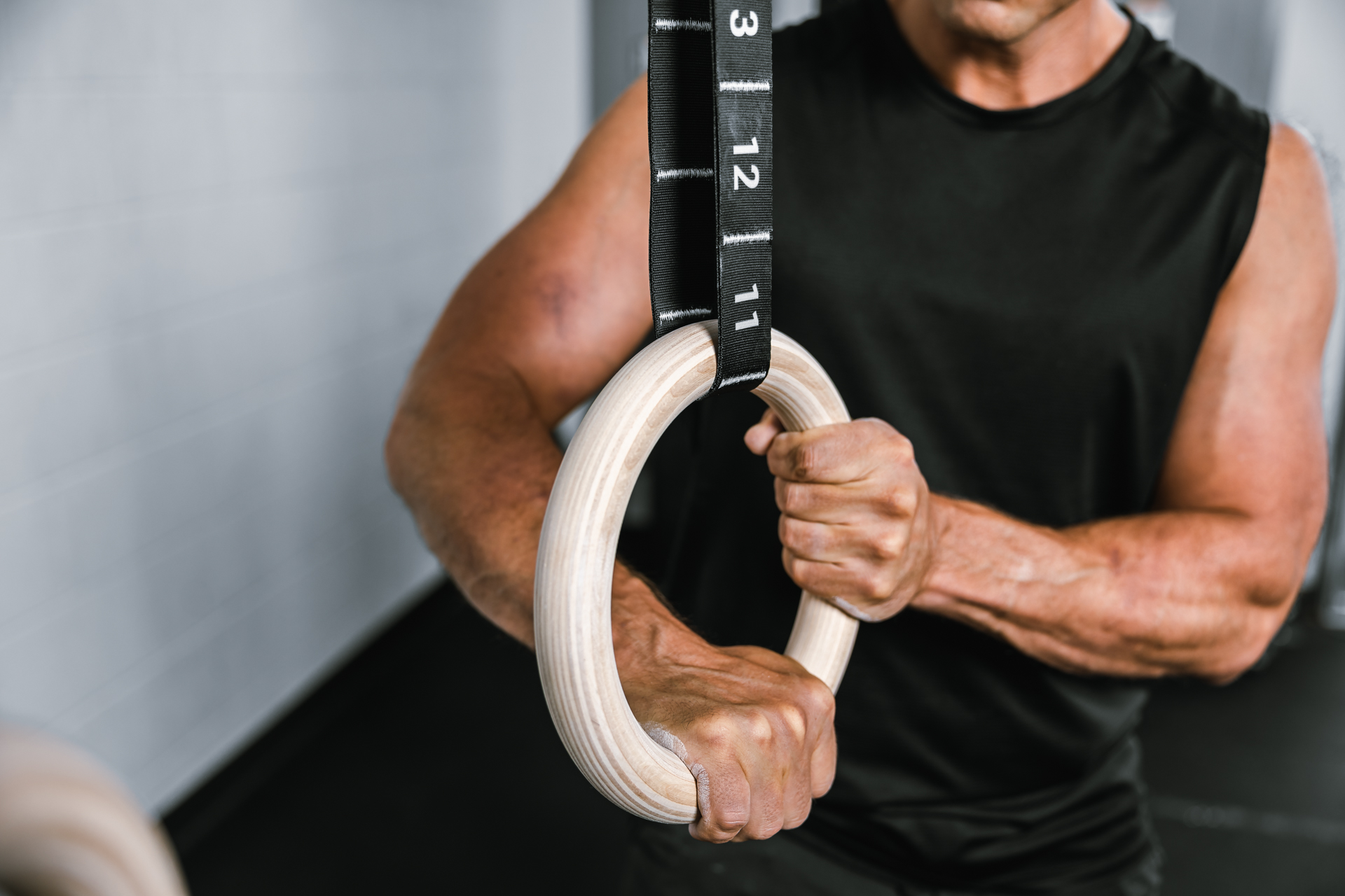 Competition Gymnastic Straps and Wood Rings | REP Fitness