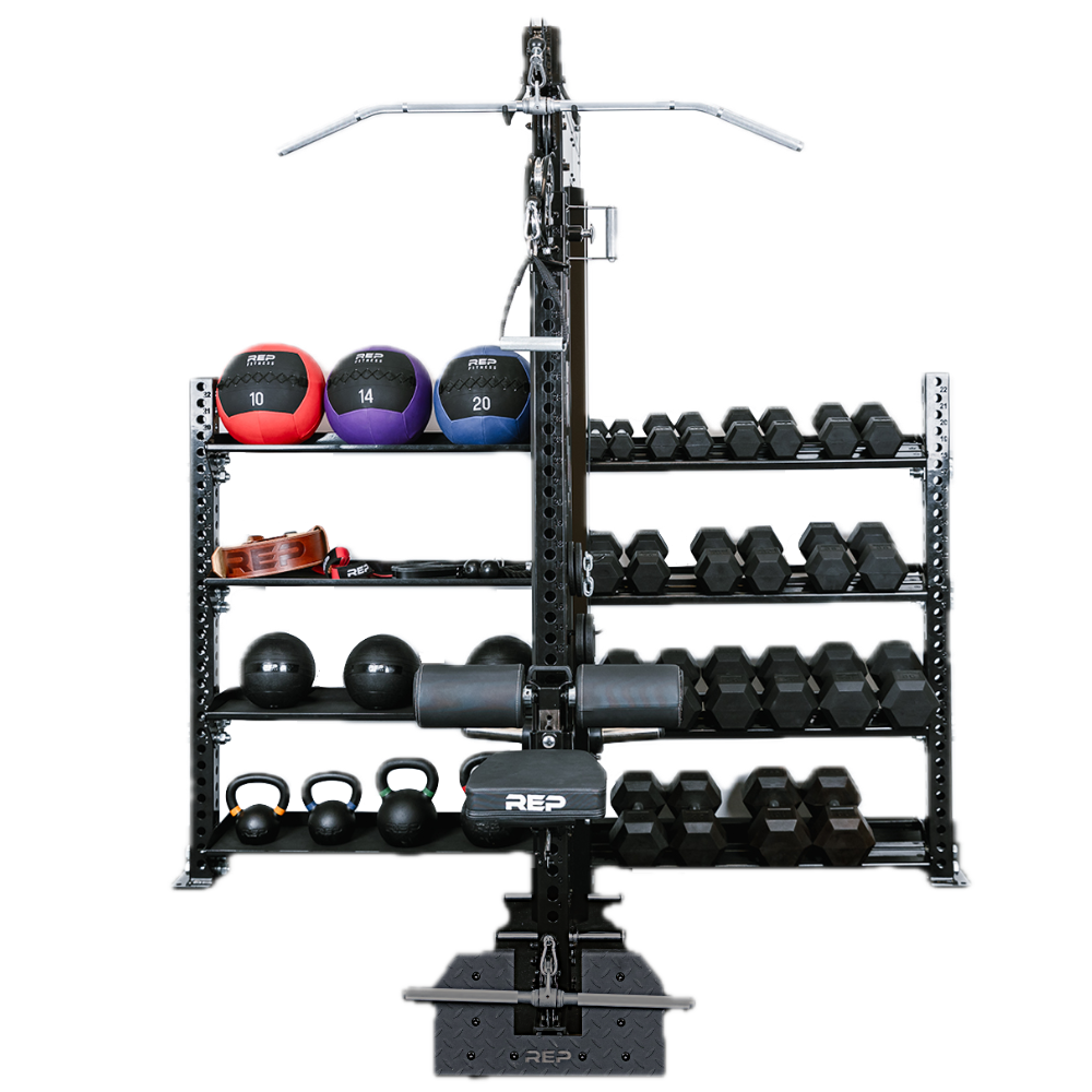Adonis™ - Cable Tower With Storage | REP Fitness