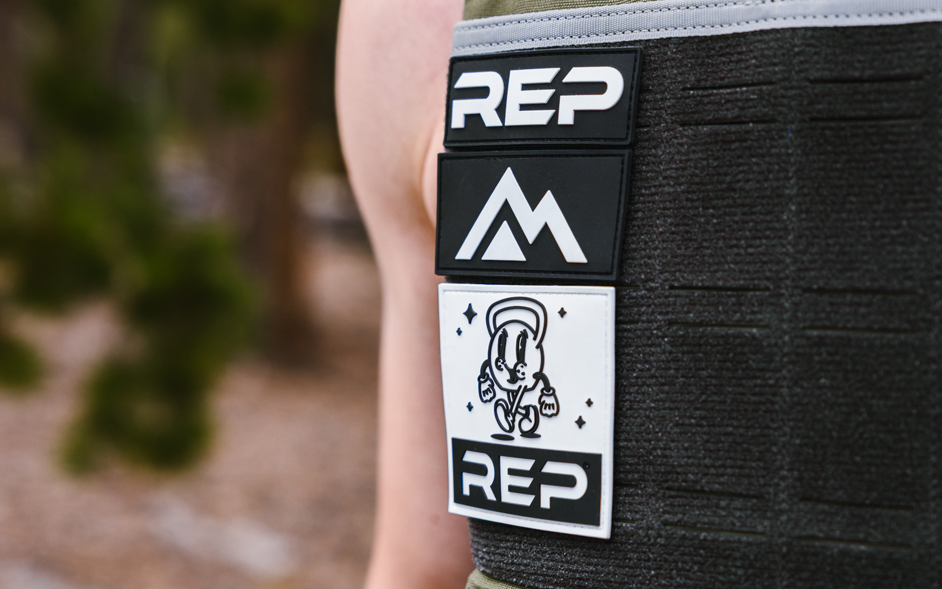 Hook-and-Loop Patches (3-Pack) | REP Fitness