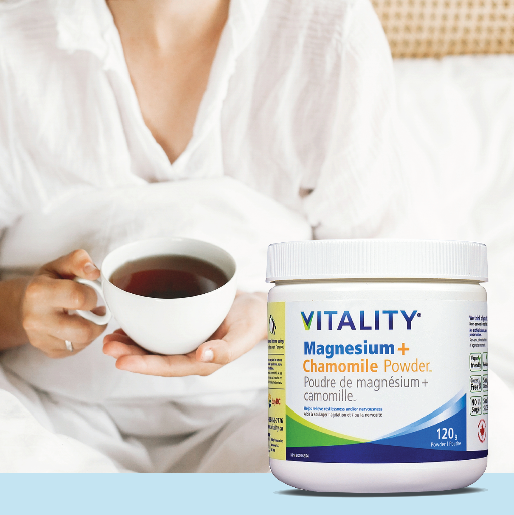 VITALITY Magnesium + Chamomile Powder - Adults